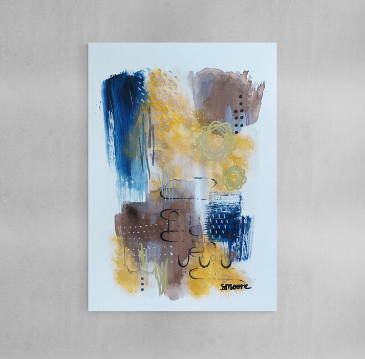 'Among the Planets' Original Artwork – staceymooreartist